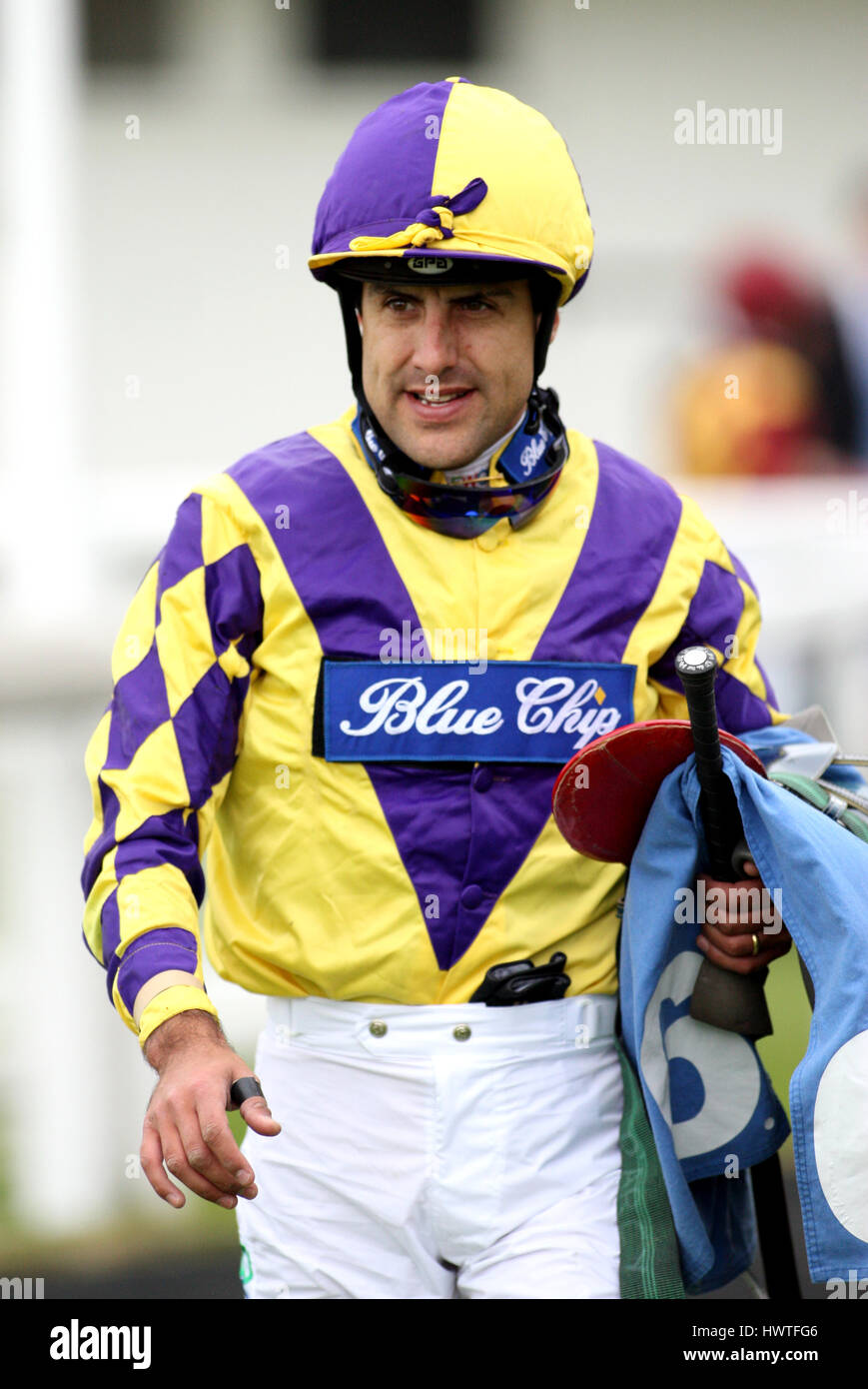 DARRYLL HOLLAND JOCKEY YORK RACECOURSE YORK ENGLAND 16 May 2008 Stock ...