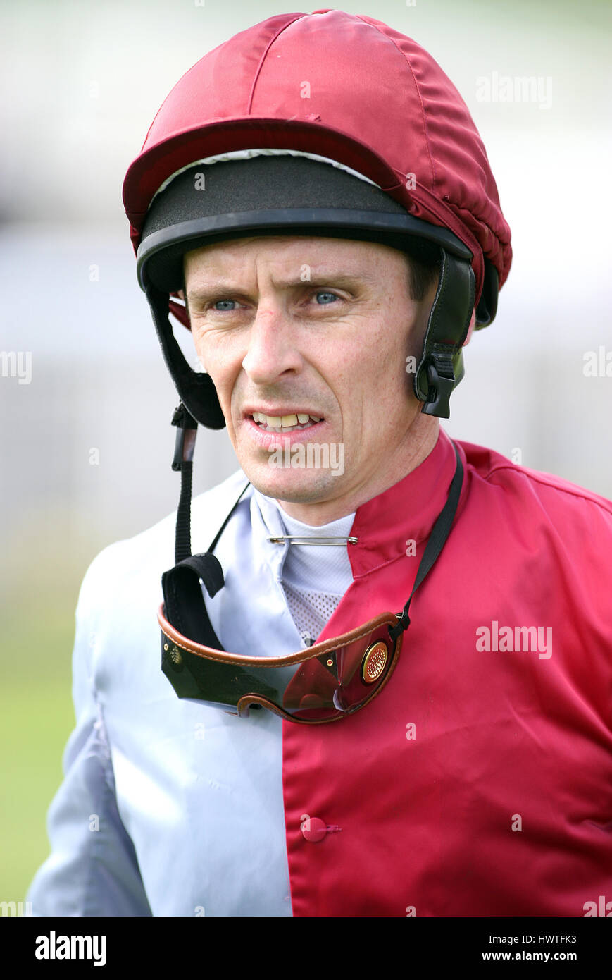 TED DURCAN JOCKEY YORK RACECOURSE YORK ENGLAND 15 May 2008 Stock Photo ...
