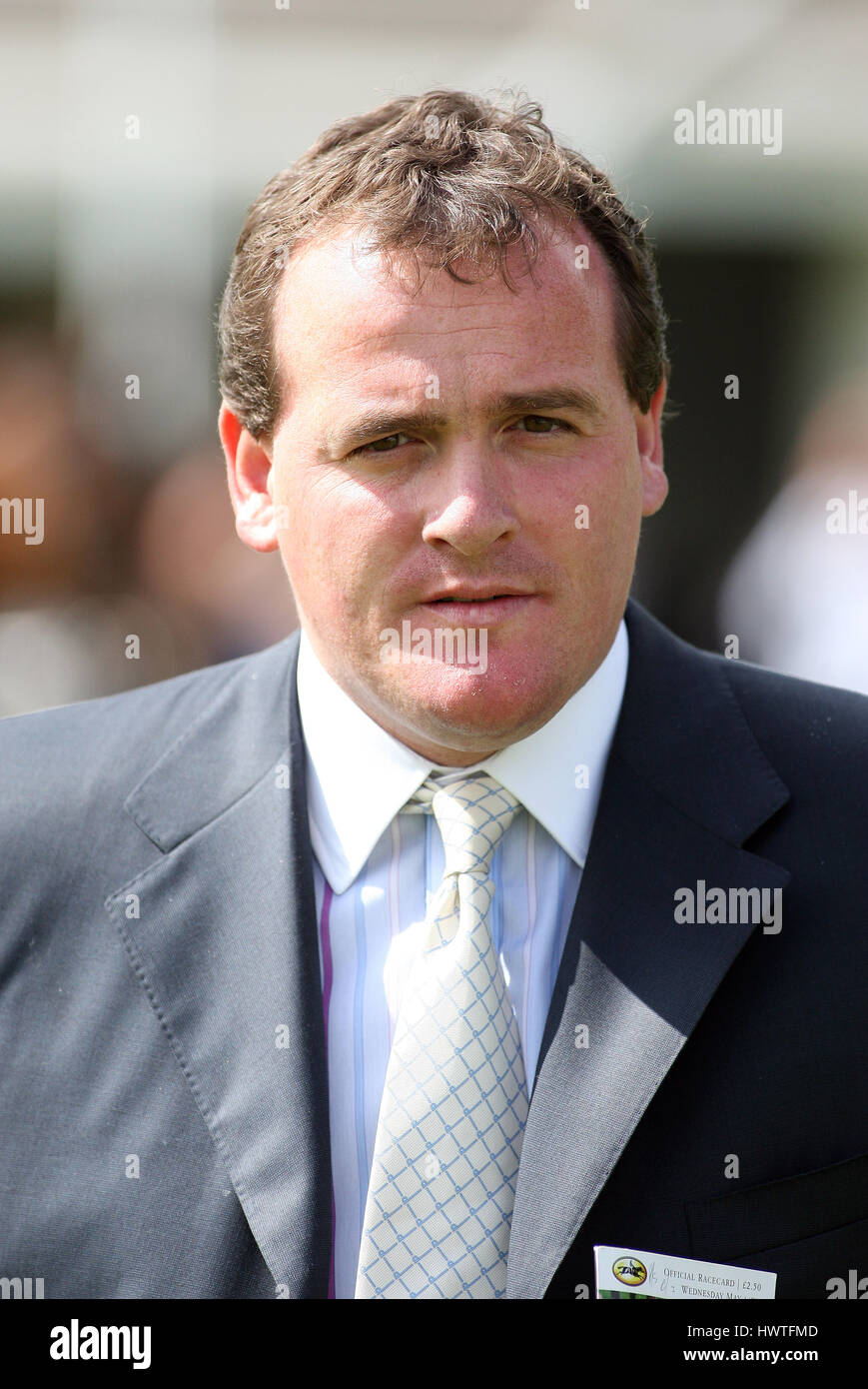 RICHARD HANNON JR RACE HORSE TRAINER YORK RACECORSE YORK ENGLAND 14 May ...