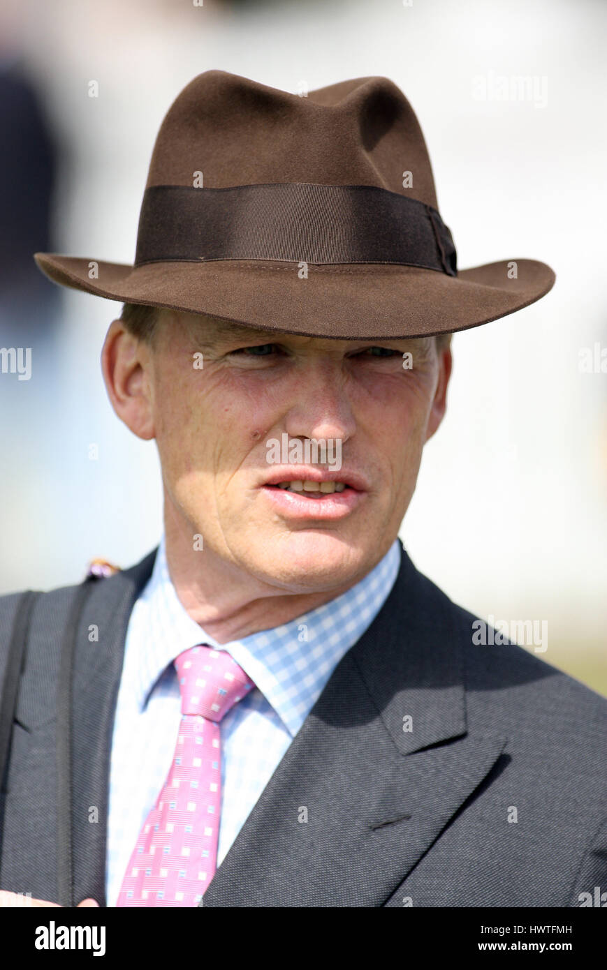 JOHN GOSDEN RACE HORSE TRAINER YORK RACECORSE YORK ENGLAND 14 May 2008 ...