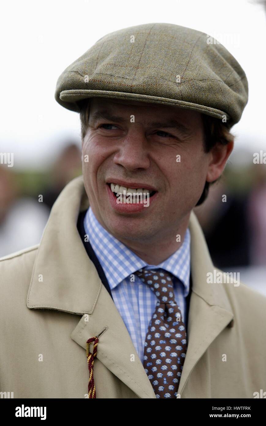 JAMIE OSBORNE RACE HORSE TRAINER THE KNAVESMIRE YORK RACECORSE YORK ...