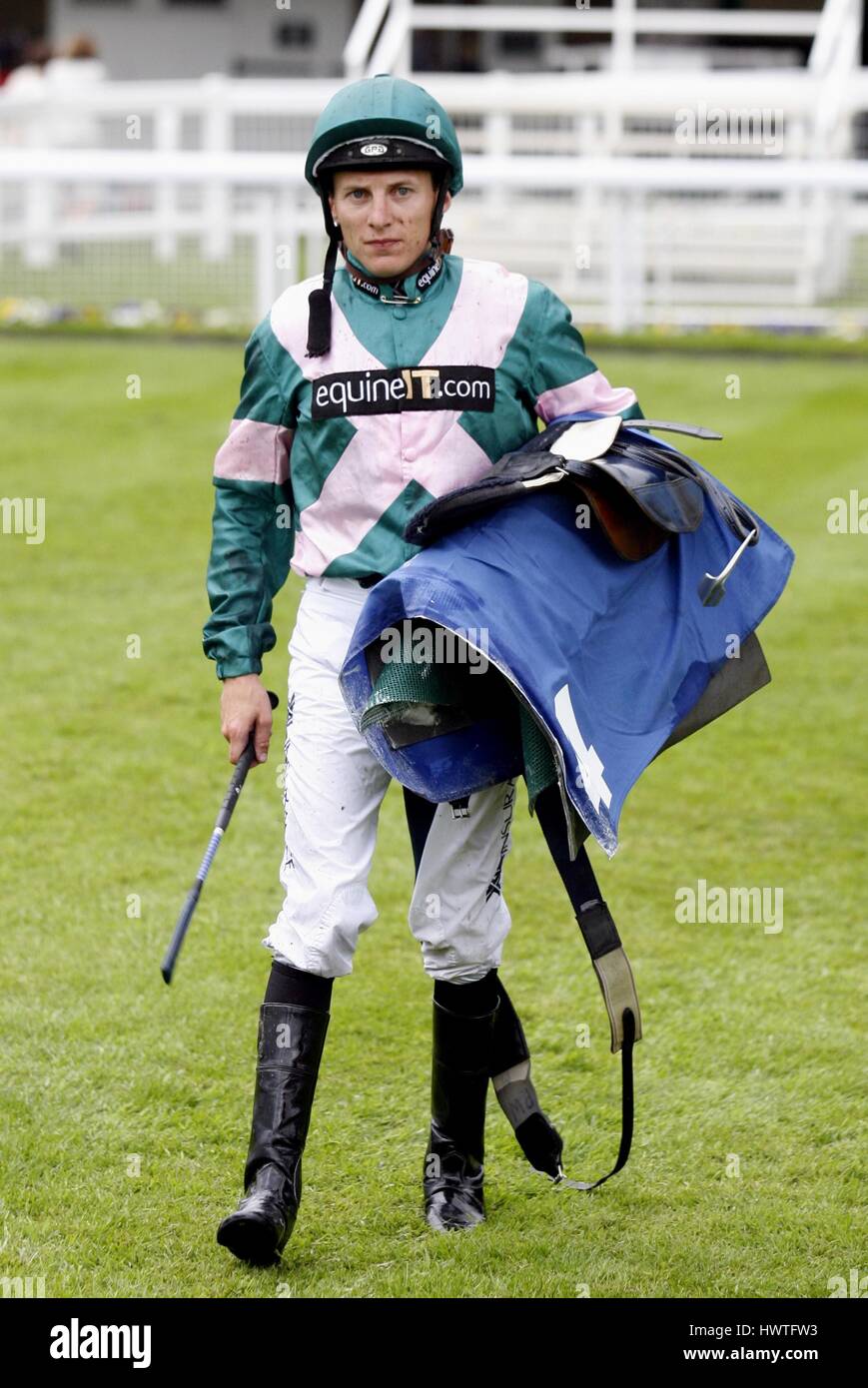 EDWARD AHERN JOCKEY THE KNAVESMIRE YORK RACECORSE ENGLAND 17 May 2007 ...