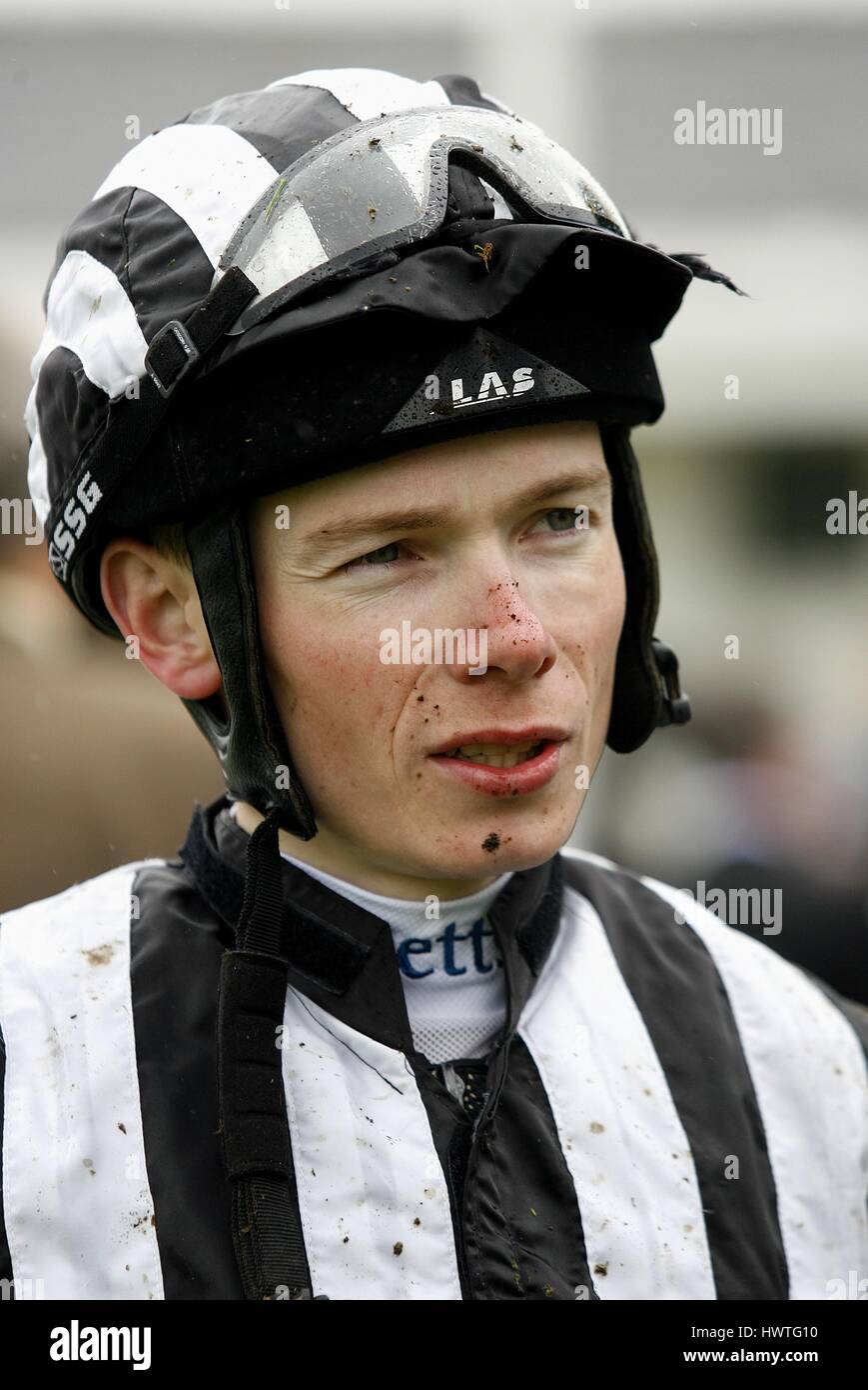 JAMIE SPENCER JOCKEY YORK RACECOURSE YORK ENGLAND 16 May 2007 Stock ...
