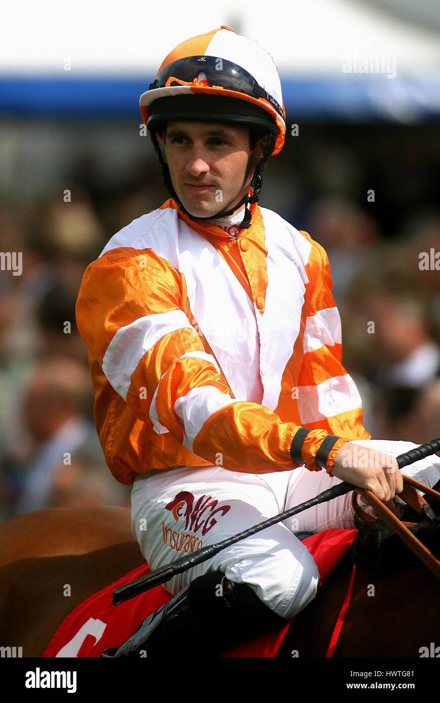 NEIL CALLAN JOCKEY YORK RACECOURSE YORK ENGLAND 22 August 2006 Stock ...