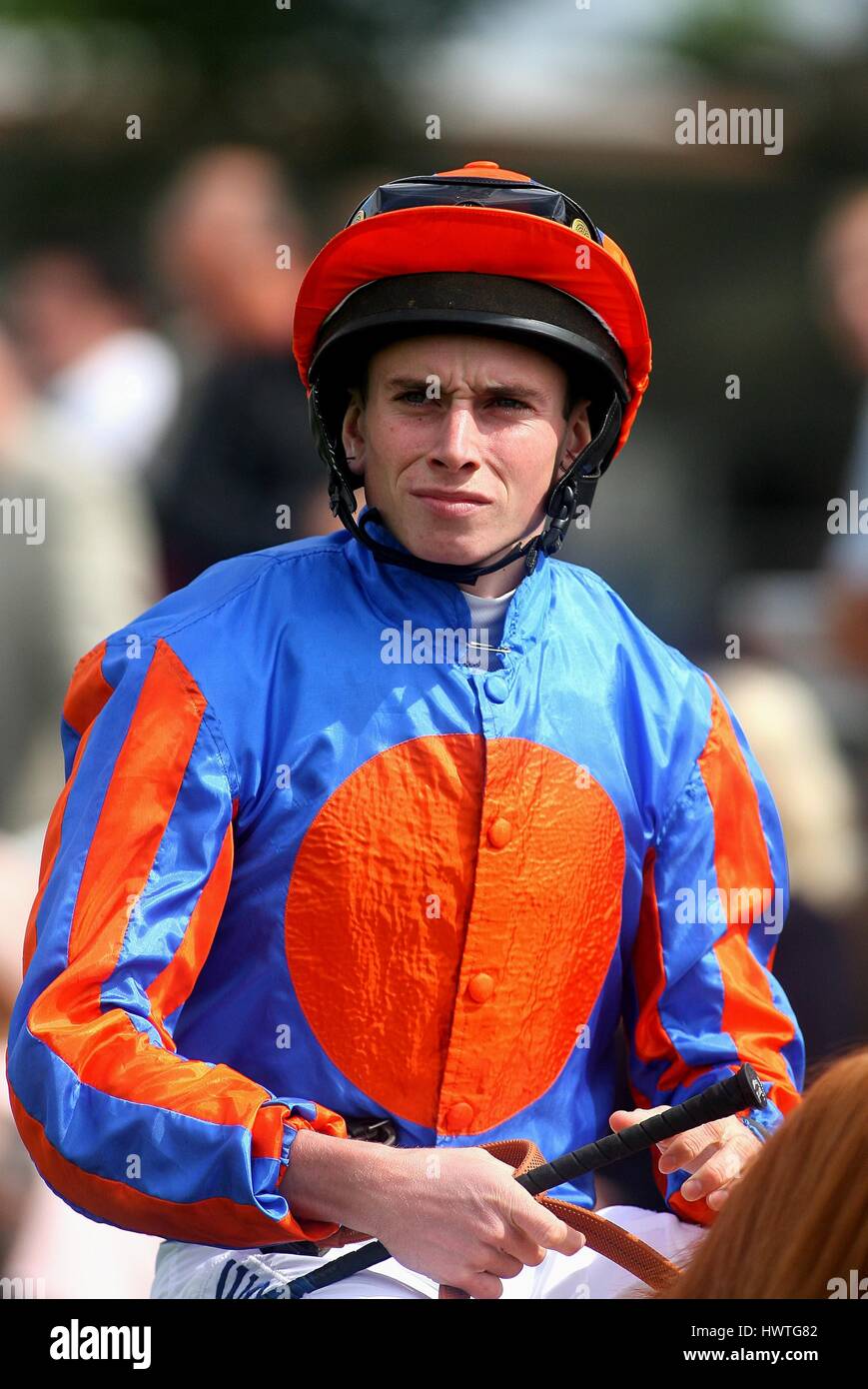 RYAN MOORE JOCKEY YORK RACECOURSE YORK ENGLAND 22 August 2006 Stock ...