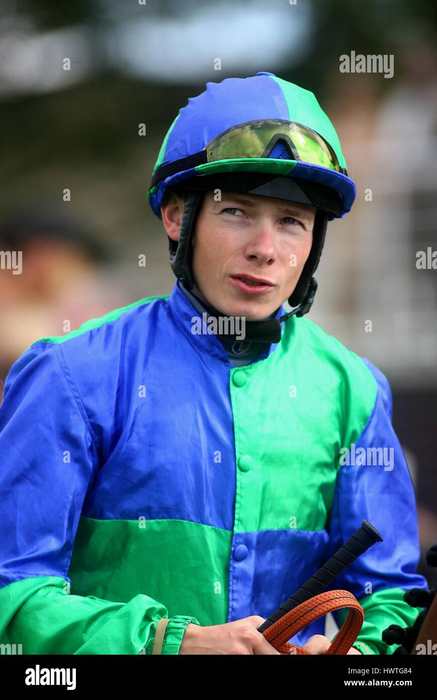 JAMIE SPENCER JOCKEY YORK RACECOURSE YORK ENGLAND 22 August 2006 Stock ...