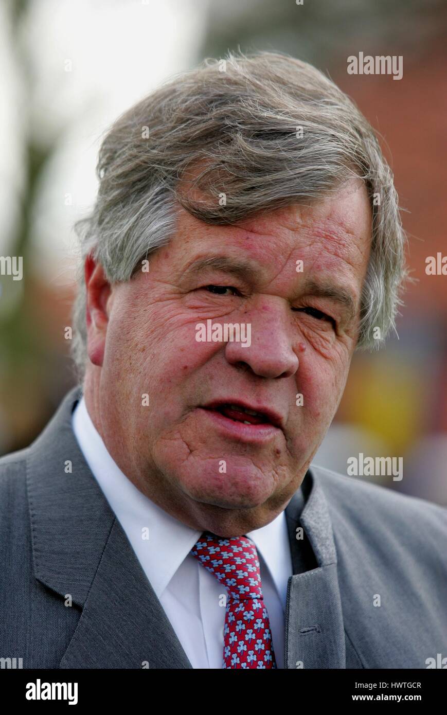 SIR MICHAEL STOUTE RACE HORSE TRAINER ROWLEY MILE COURSE NEWMARKET ...