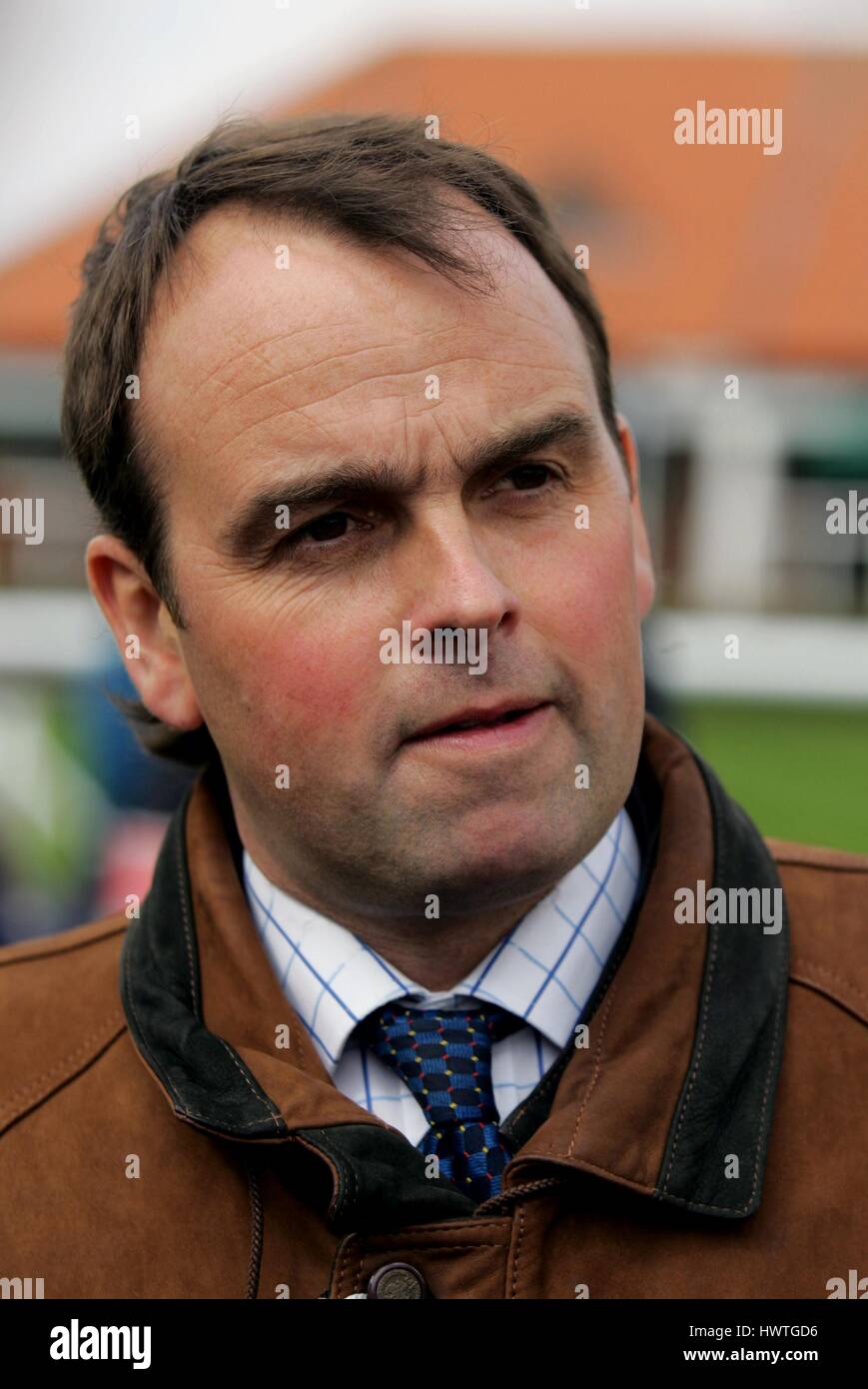 ALAN KING RACE HORSE TRAINER ROWLEY MILE COURSE NEWMARKET ENGLAND 18 ...