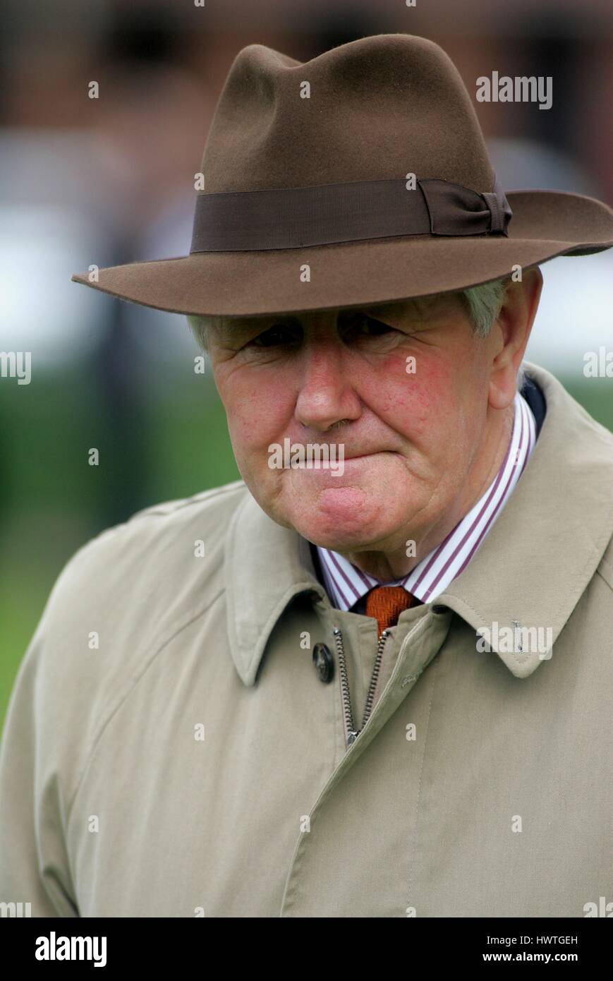 DAVID ELSWORTH RACE HORSE TRAINER ROWLEY MILE COURSE NEWMARKET ENGLAND ...