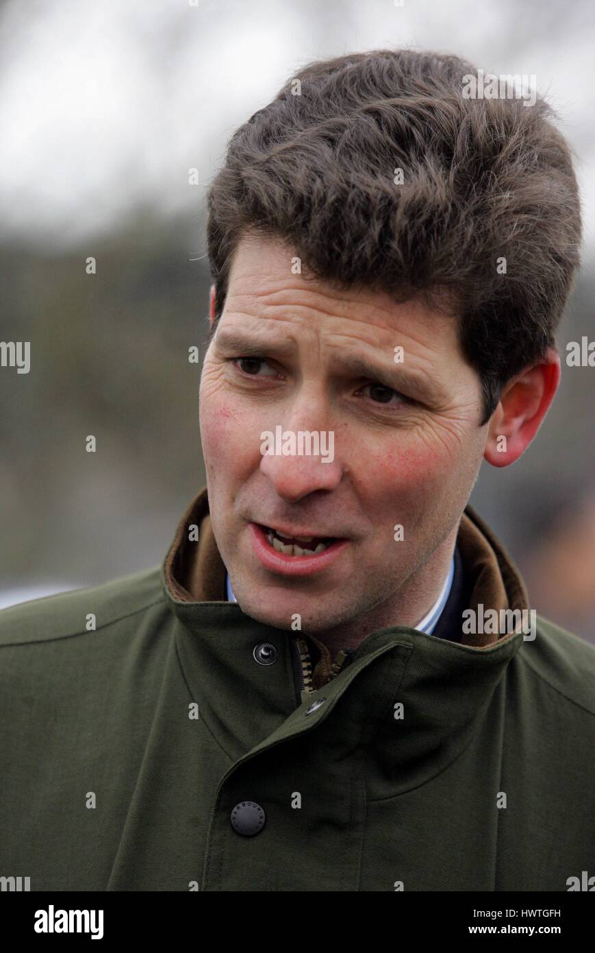 IAN WILLIAMS RACE HORSE TRAINER CHELTENHAM RACECOURSE CHELTENHAM ...