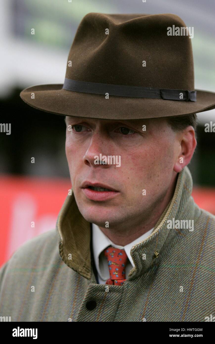 HENRY DALY RACE HORSE TRAINER CHELTENHAM RACECOURSE CHELTENHAM ENGLAND ...