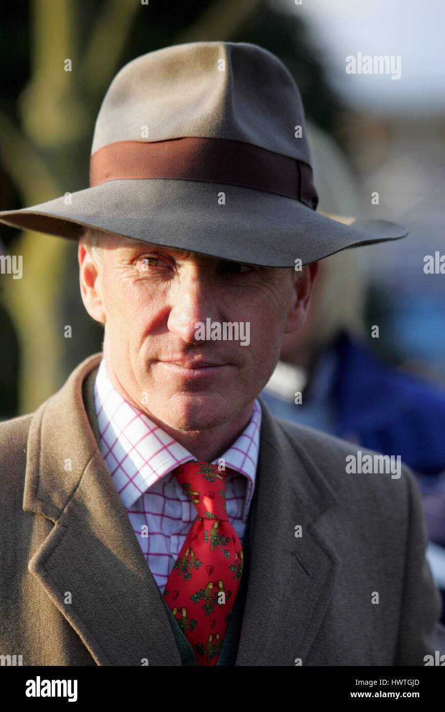 CHARLIE MANN RACE HORSE TRAINER CHELTENHAM RACECOURSE CHELTENHAM ...