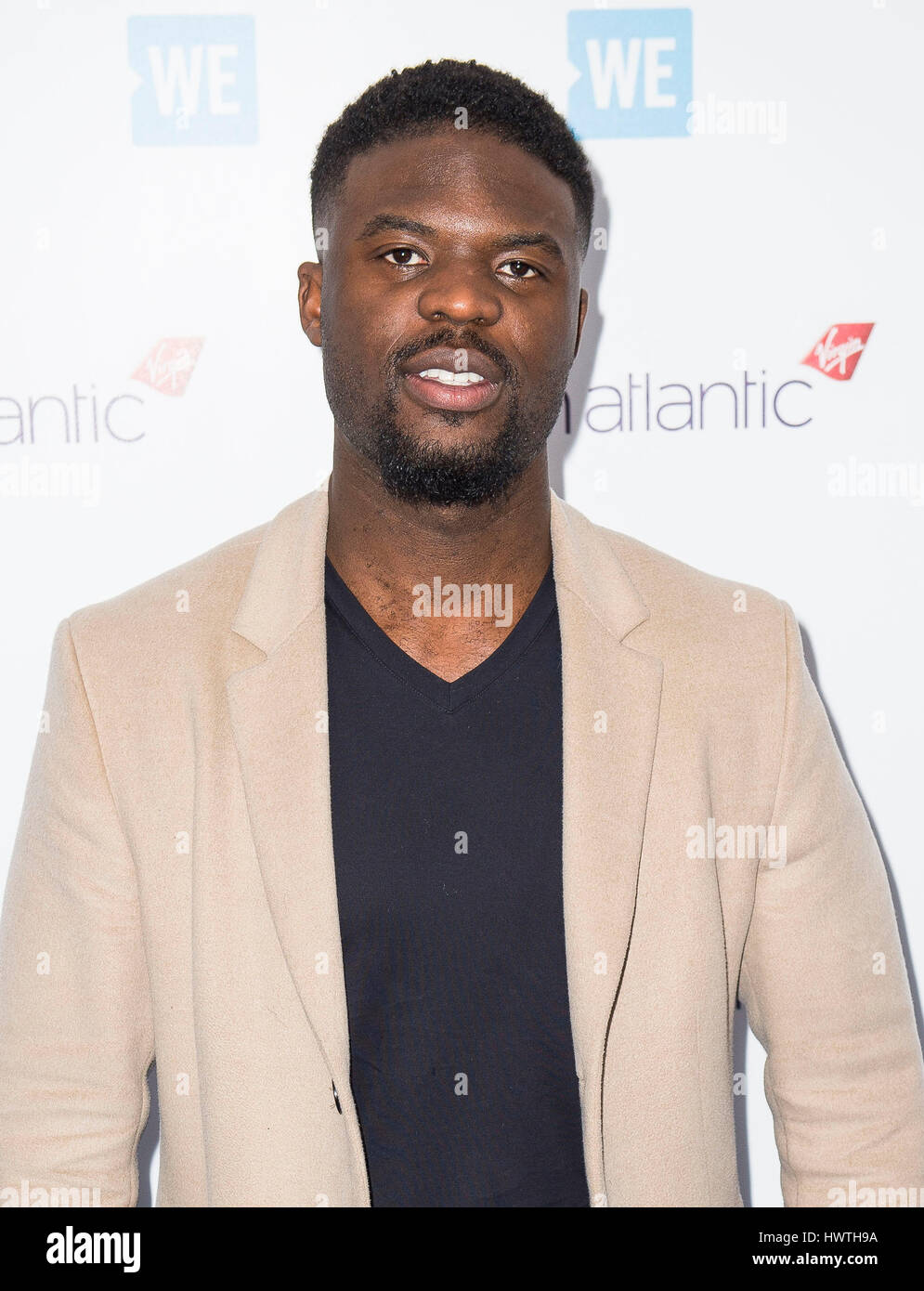 LONDON, ENGLAND - MARCH 22: Karl Lokko attends the WE Day UK, SSE Arena ...