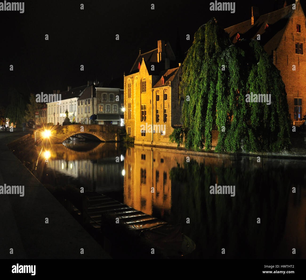 Late night view colorful hi-res stock photography and images - Alamy