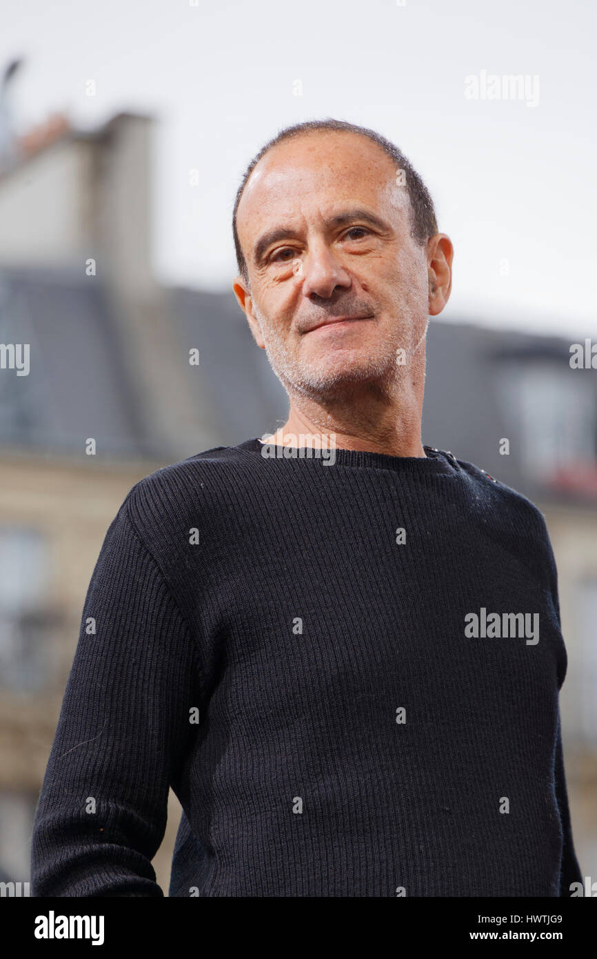 Paris, France. 18th March, 2017. Gerard Miller, psychoanalyst, attends ...