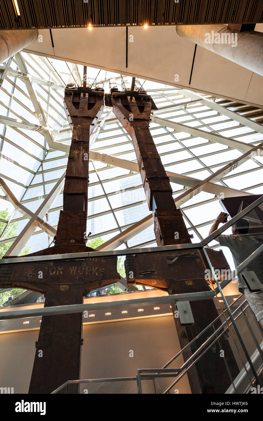 World trade center towers interior hi-res stock photography and images ...
