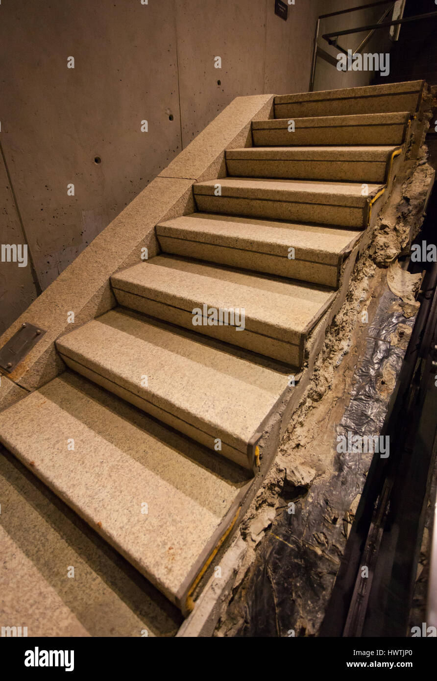 New York City, Usa - July 11, 2015: The Survivor Stairs at the newly ...