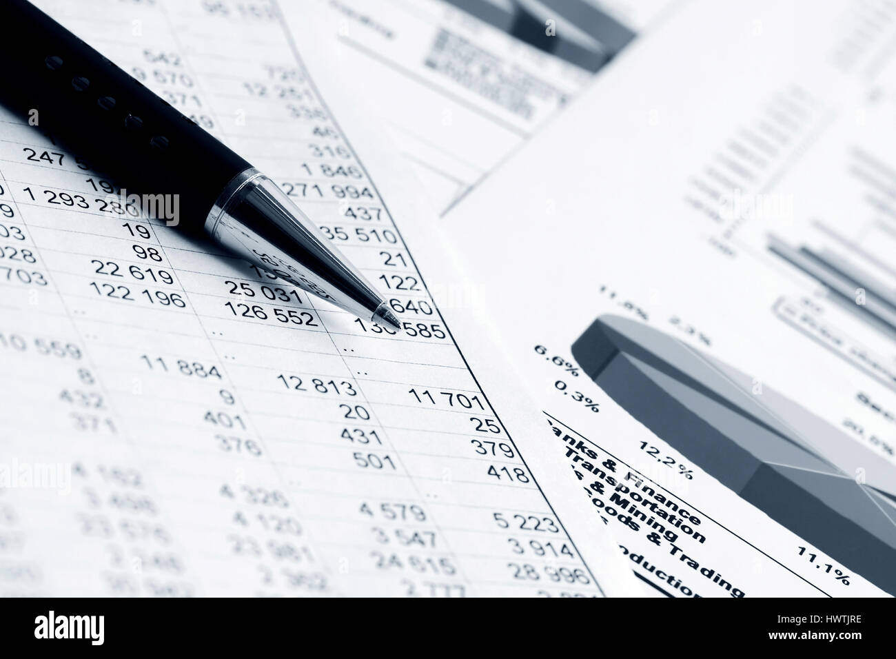Stock market graphs and charts analysis Stock Photo - Alamy