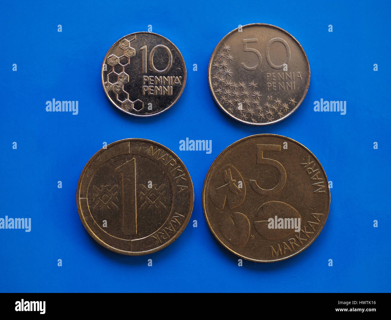 Finnish euro coins hi-res stock photography and images - Alamy