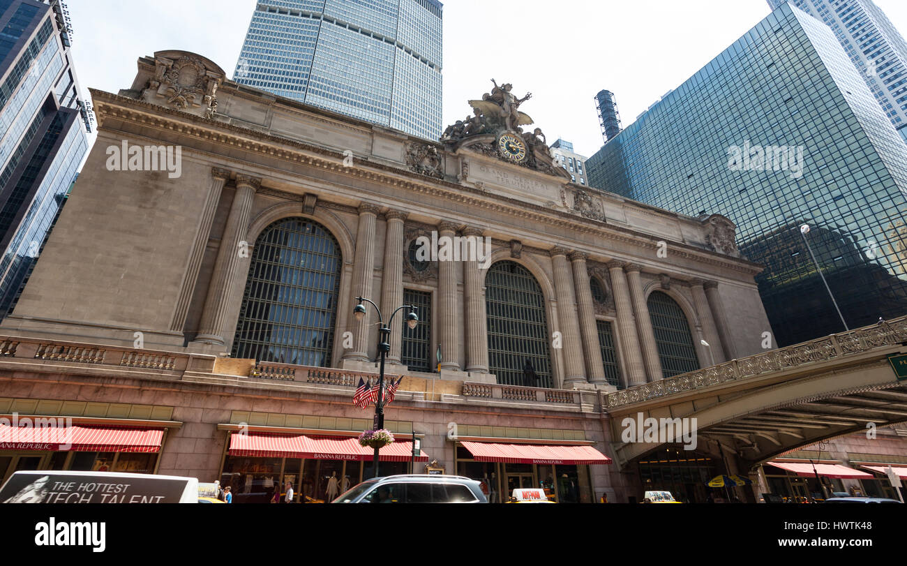 New York City, Usa - July 11, 2015: The historic architecture of the ...