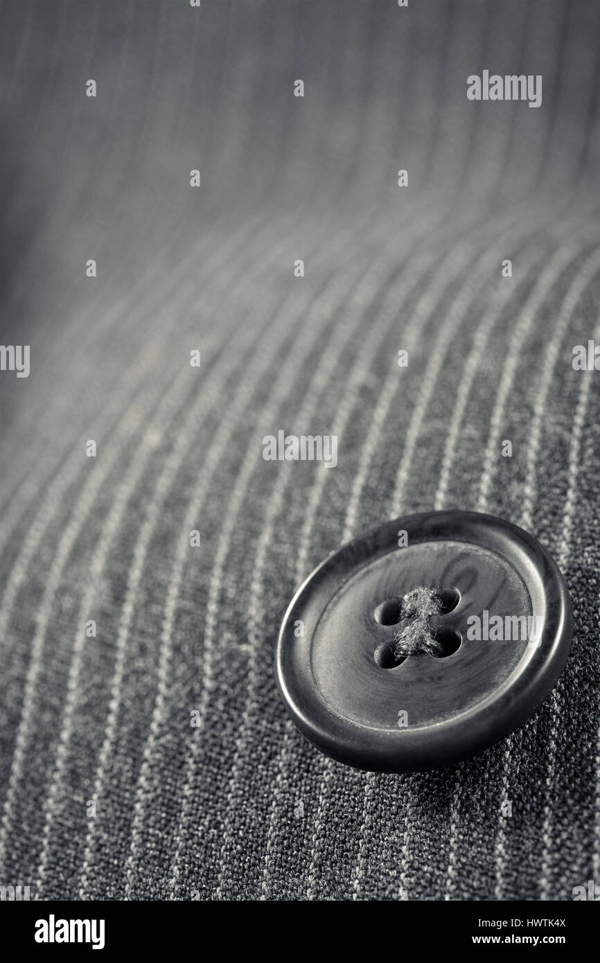 button on a jacket Stock Photo - Alamy