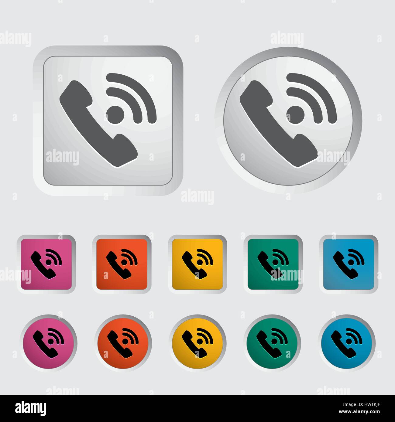 Office phone icon. Vector illustration Stock Vector Image & Art - Alamy