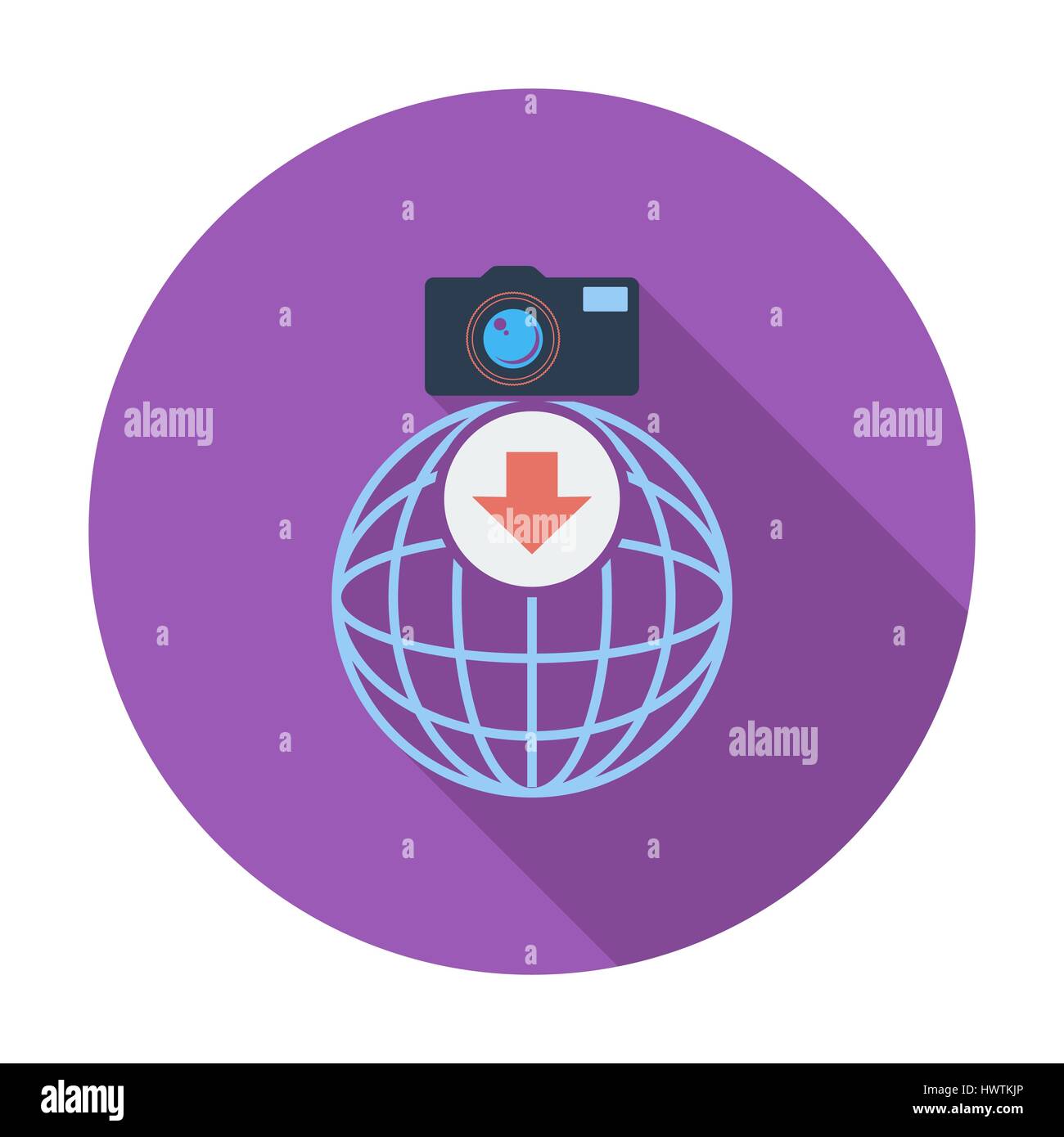 Picture downloading vector vectors Stock Vector Images - Alamy