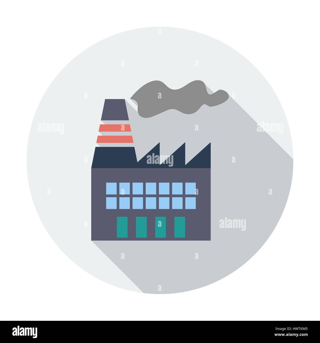 Factory built architecture Cut Out Stock Images & Pictures - Alamy