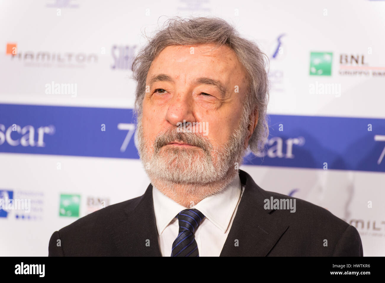 Rome, Italy. 22nd Mar, 2017. Gianni Amelio attends the photocall for ...