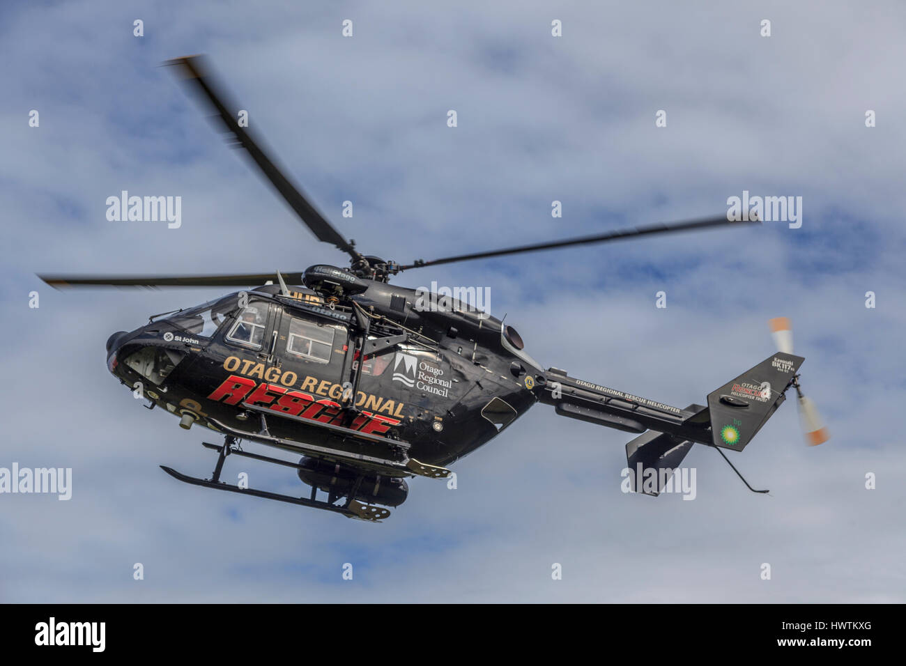 Rescue helicopter at Timaru Hospital, NZ Stock Photo - Alamy