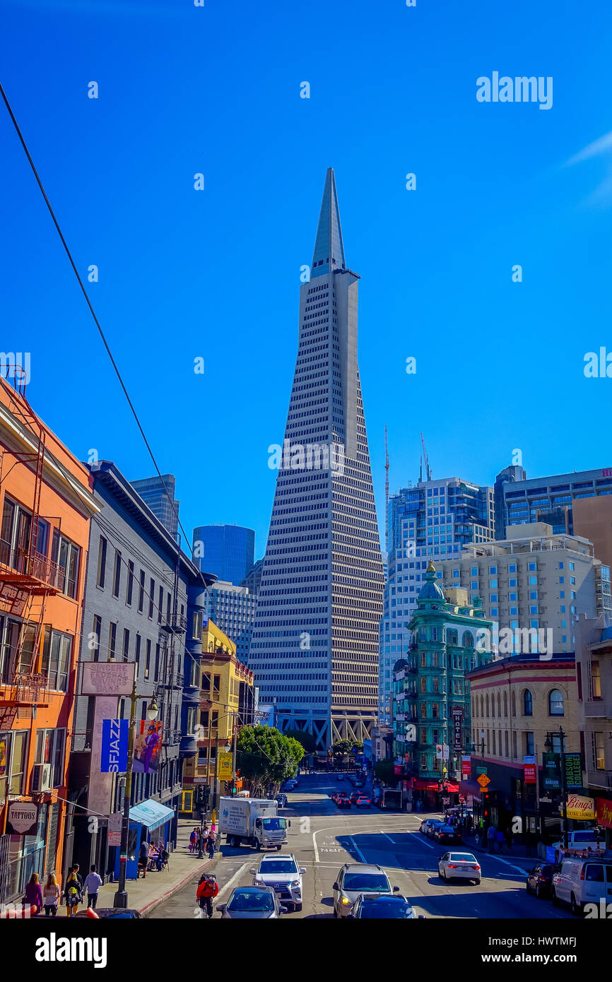 Transmerica pyramid hi-res stock photography and images - Alamy