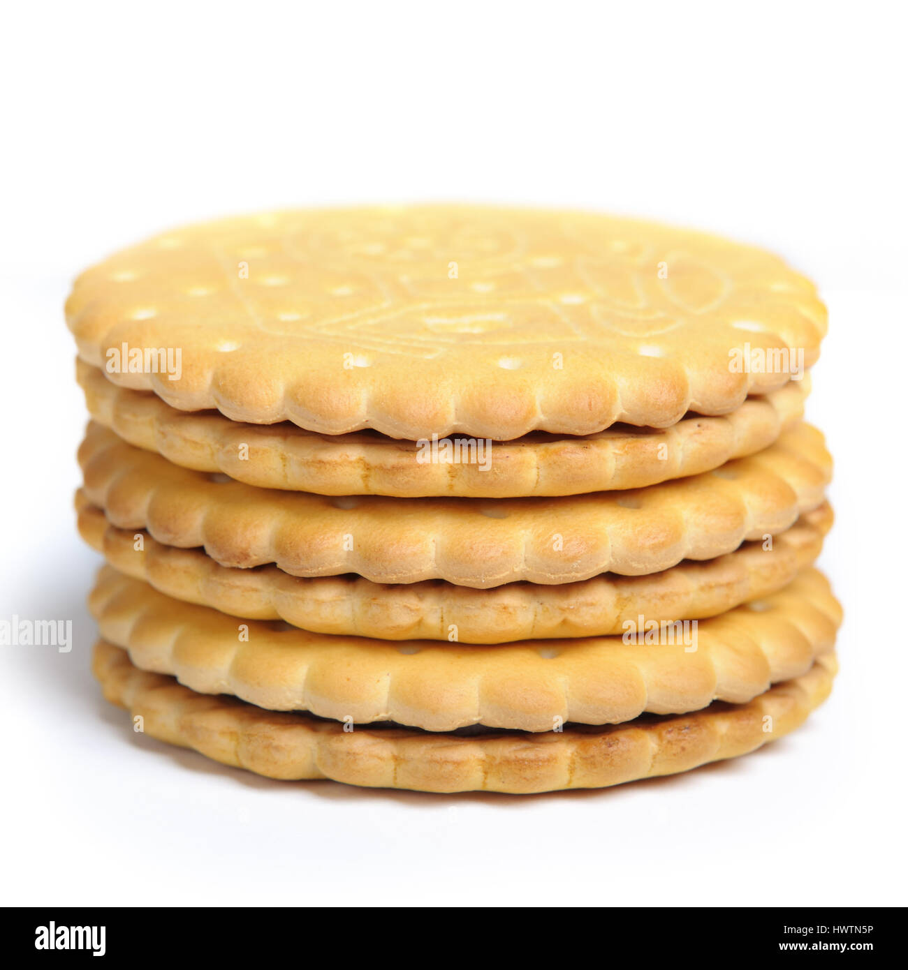 Set of cookies isolated on white background Stock Photo - Alamy