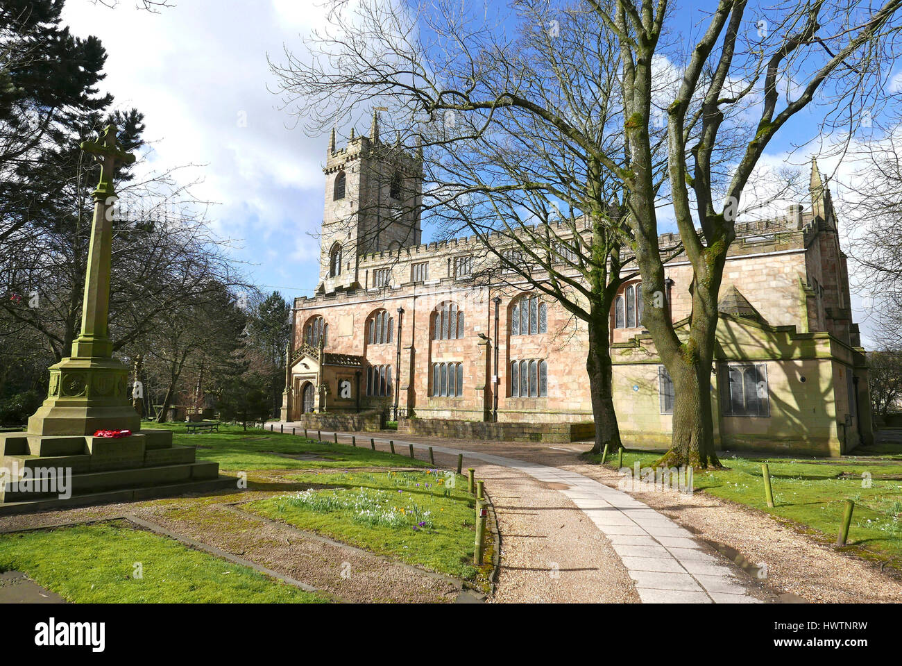 St Peter"s parish church,Burnley,Lancashire,UK Stock Photo - Alamy