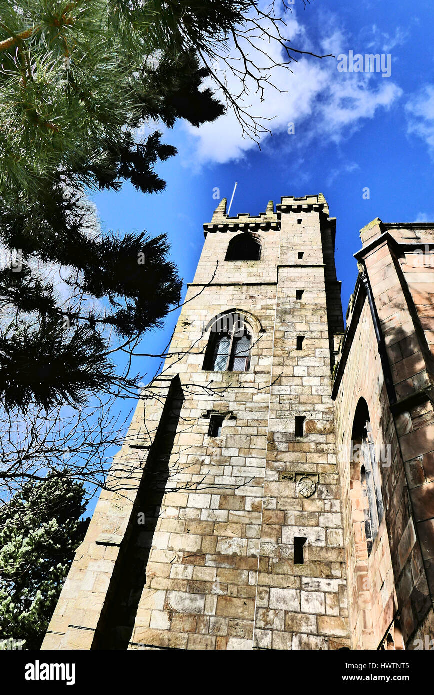 St Peter"s parish church,Burnley,Lancashire,UK Stock Photo - Alamy