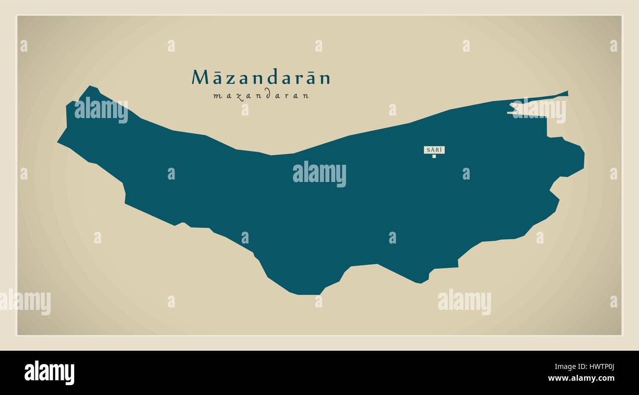 Mazandaran vector vectors hi-res stock photography and images - Alamy