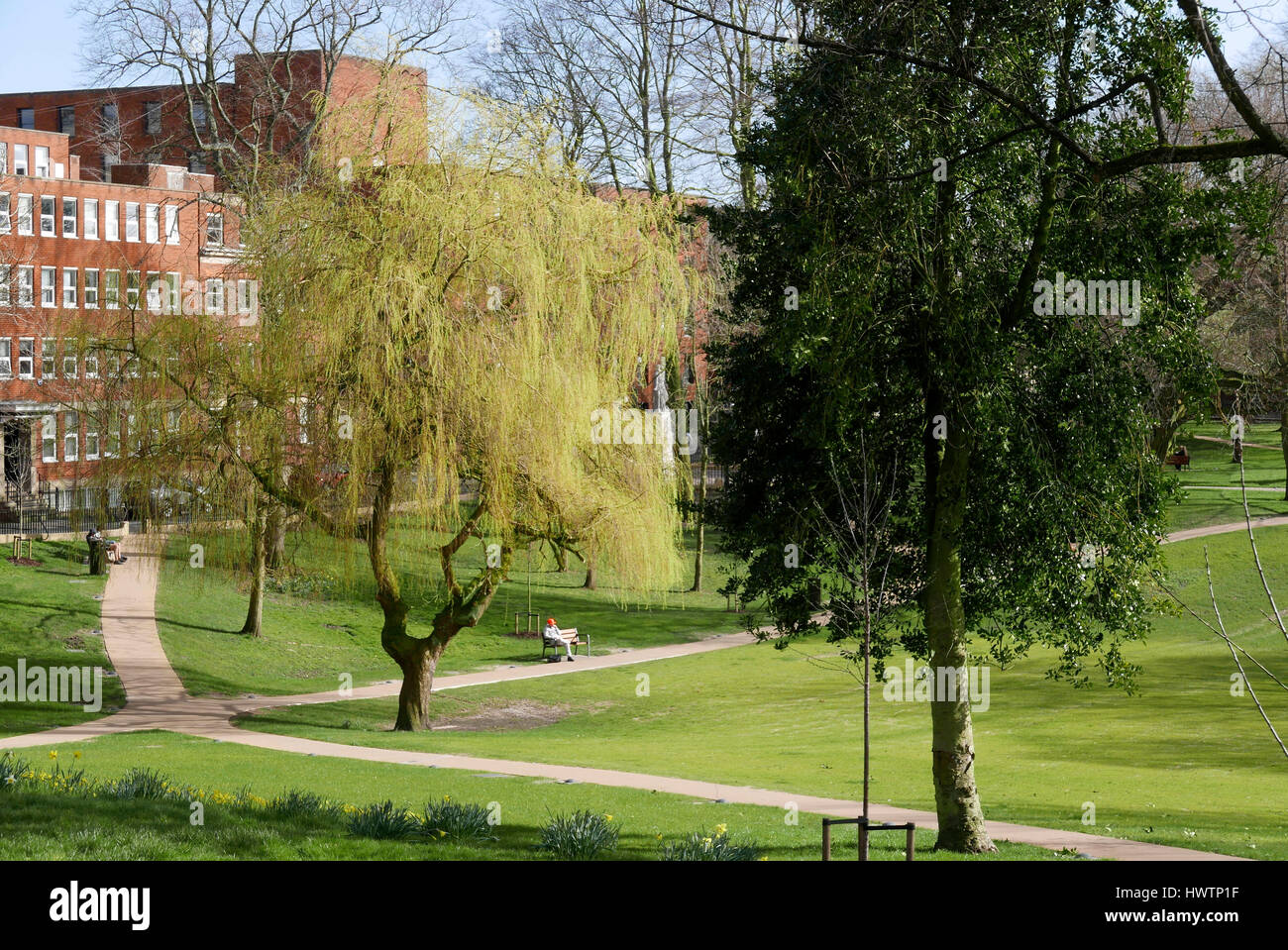 Winckley Square Gardens,Preston,lancashire,uk Stock Photo - Alamy