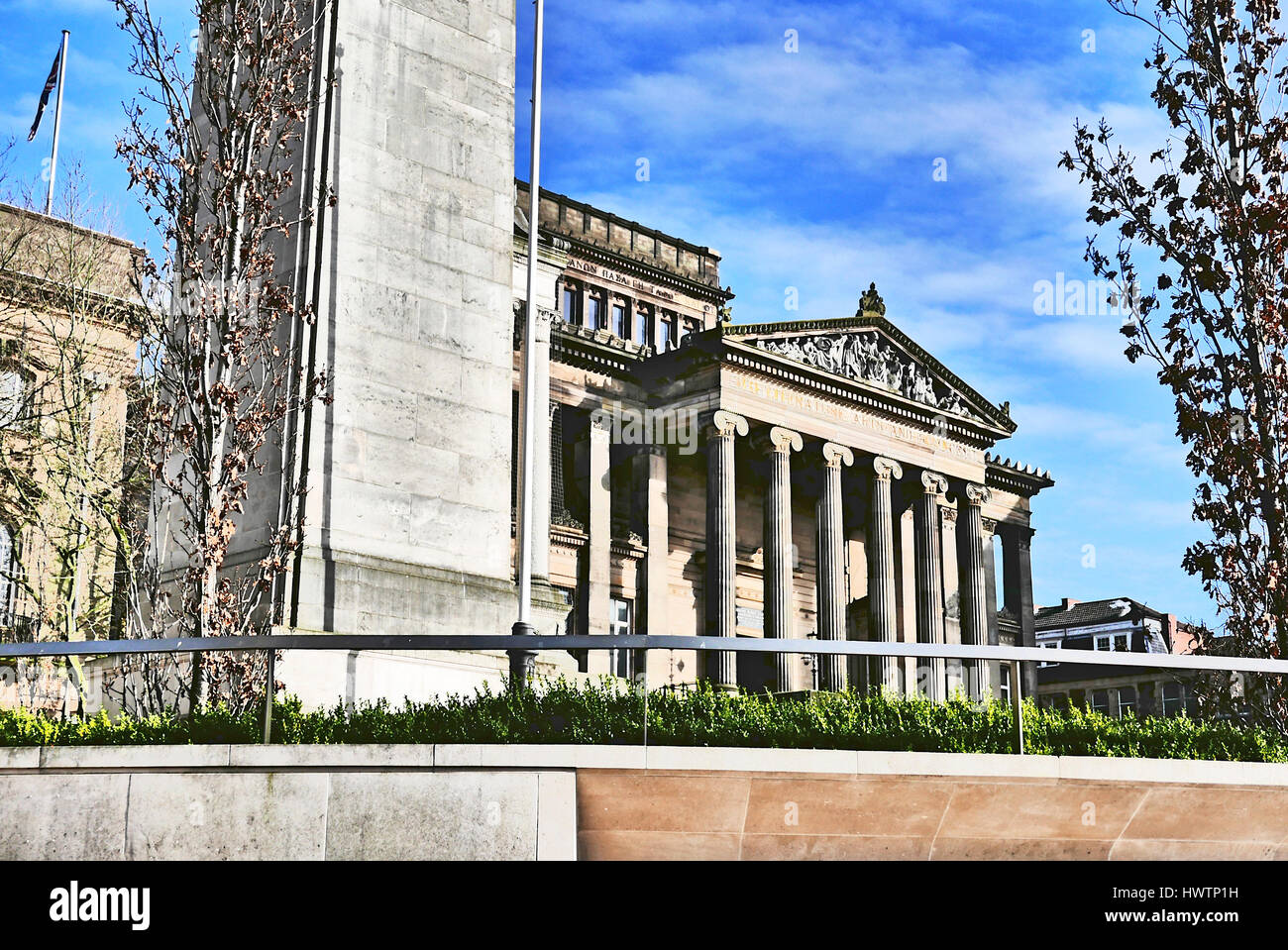 The Harris museum and art gallery,Preston,lancashire,uk Stock Photo - Alamy