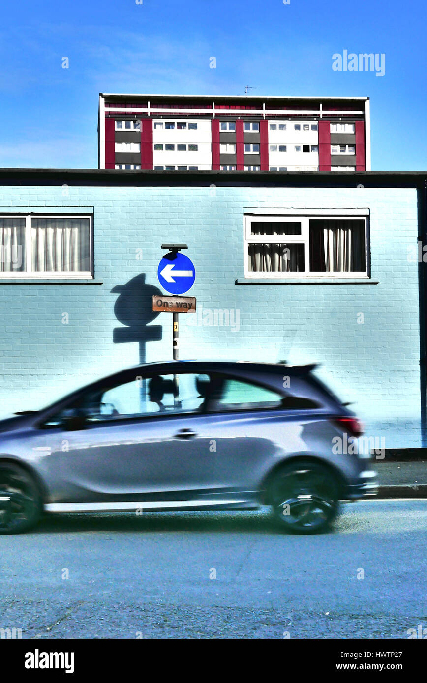 Blur street car hi-res stock photography and images - Alamy