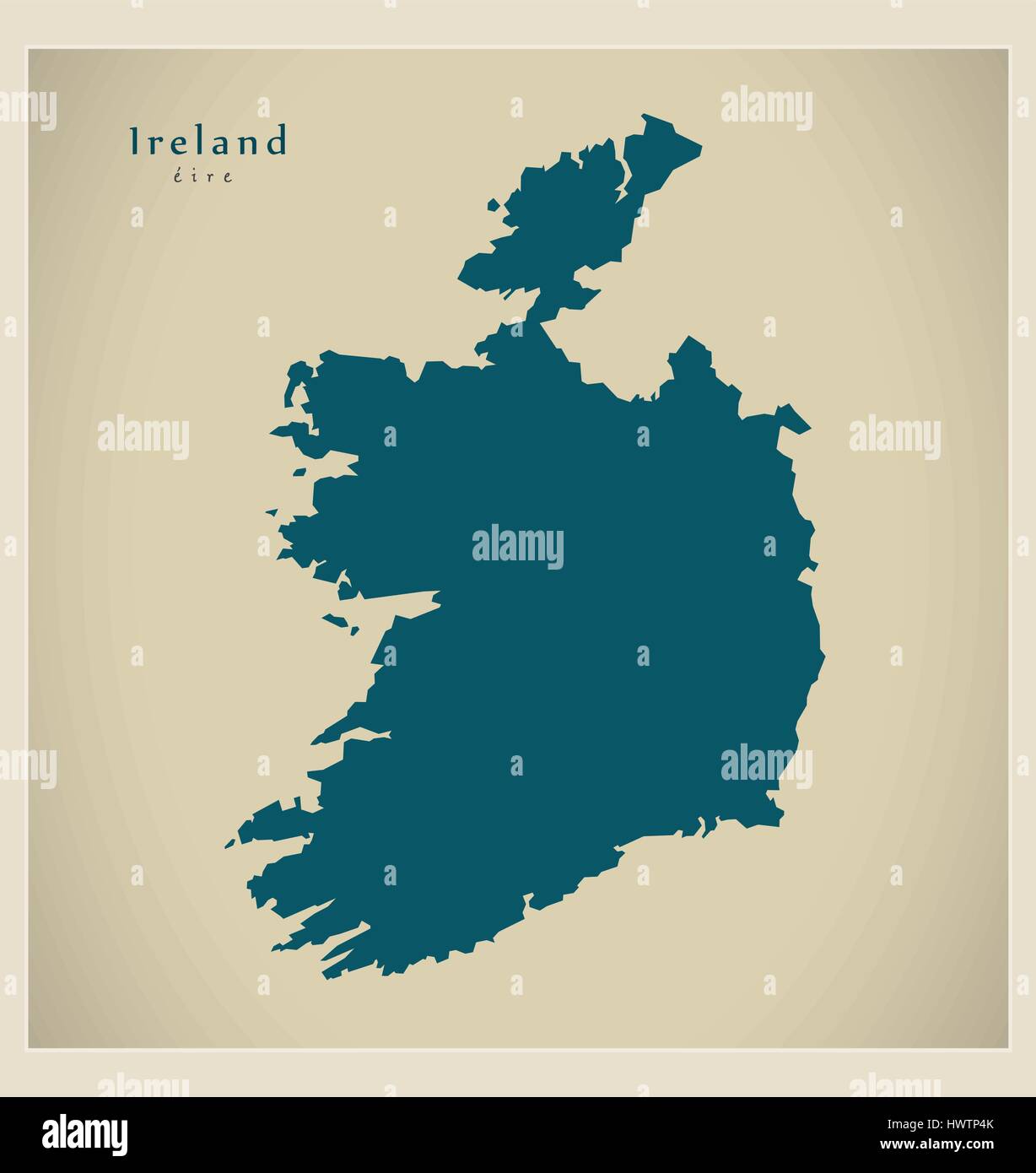 Map of ireland provinces Stock Vector Images - Alamy