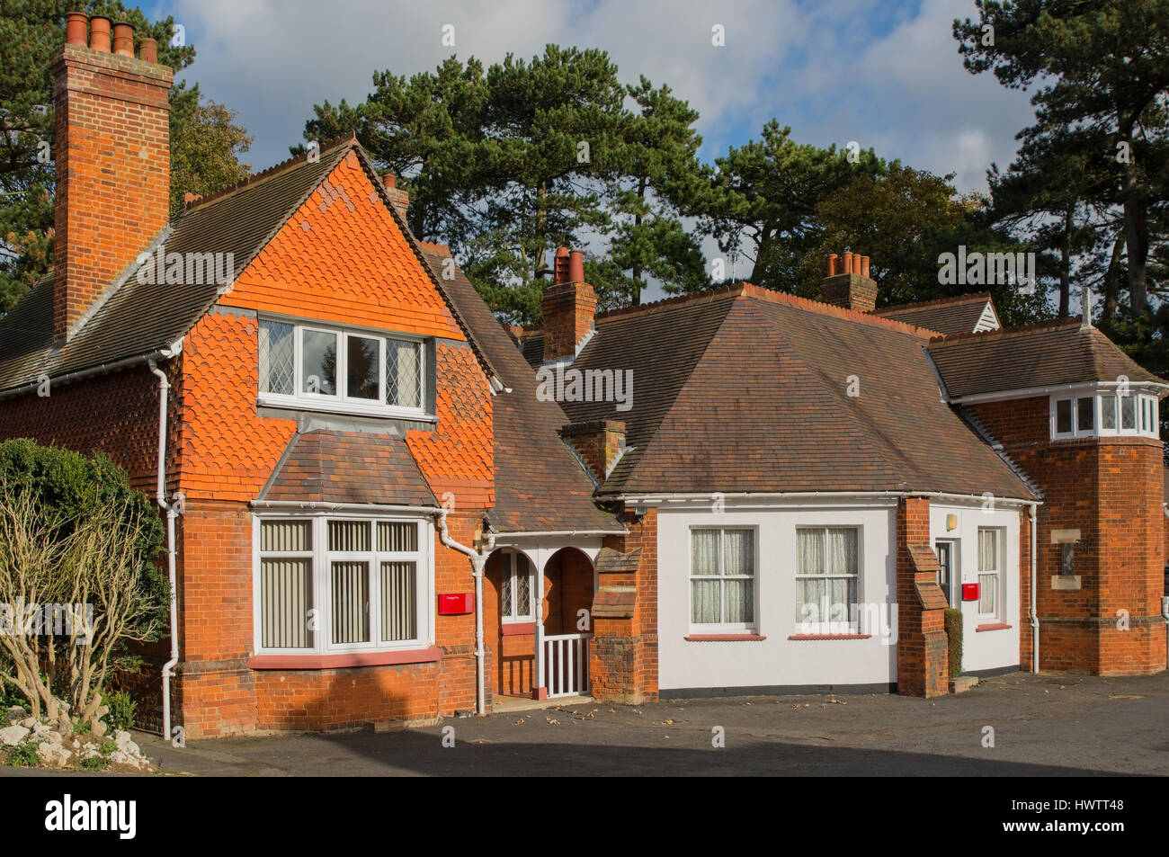 Cottages at Bletchley Park (Museum of Codebreakers) in Buckinghamshire ...
