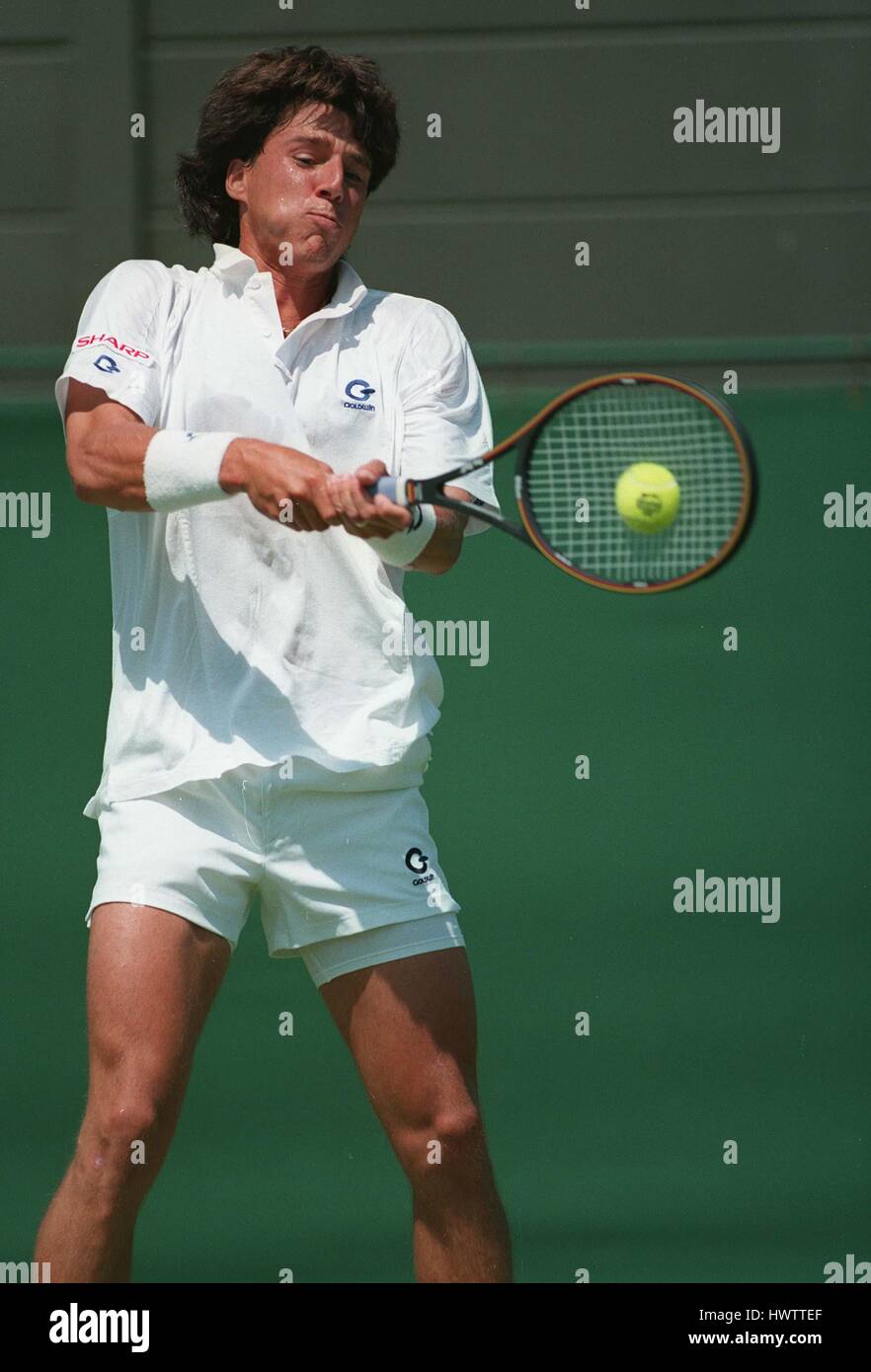 AARON KRICKSTEIN WIMBLEDON 10 July 1995 Stock Photo - Alamy