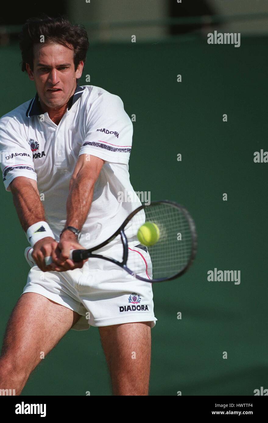 DERRICK ROSTAGNO WIMBLEDON 10 July 1995 Stock Photo - Alamy
