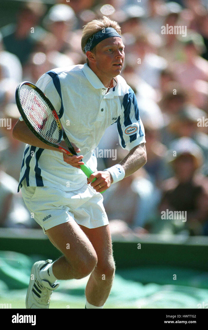 JAN APELL WIMBLEDON 06 July 1995 Stock Photo - Alamy