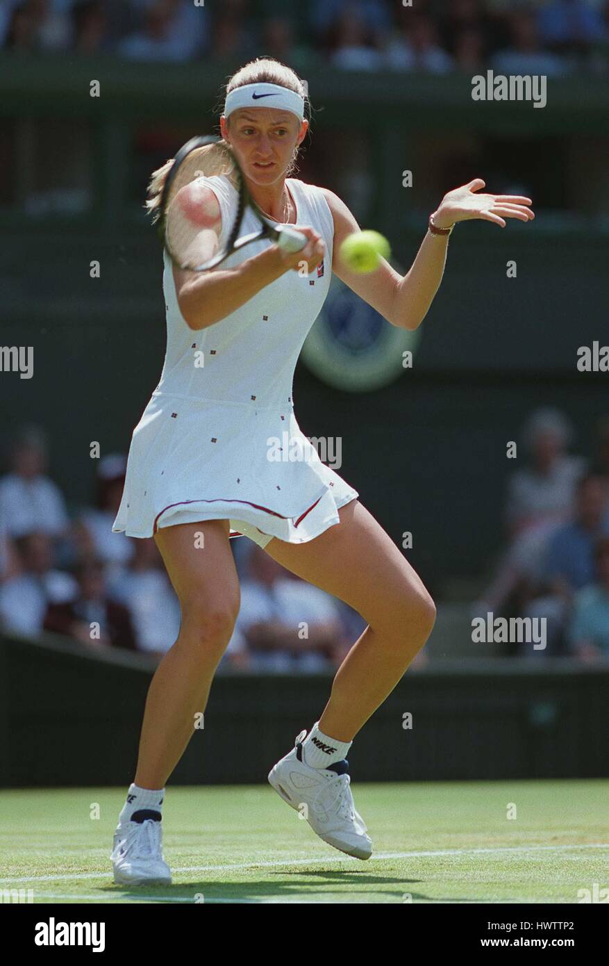 MARY PIERCE WIMBLEDON 06 July 1995 Stock Photo - Alamy