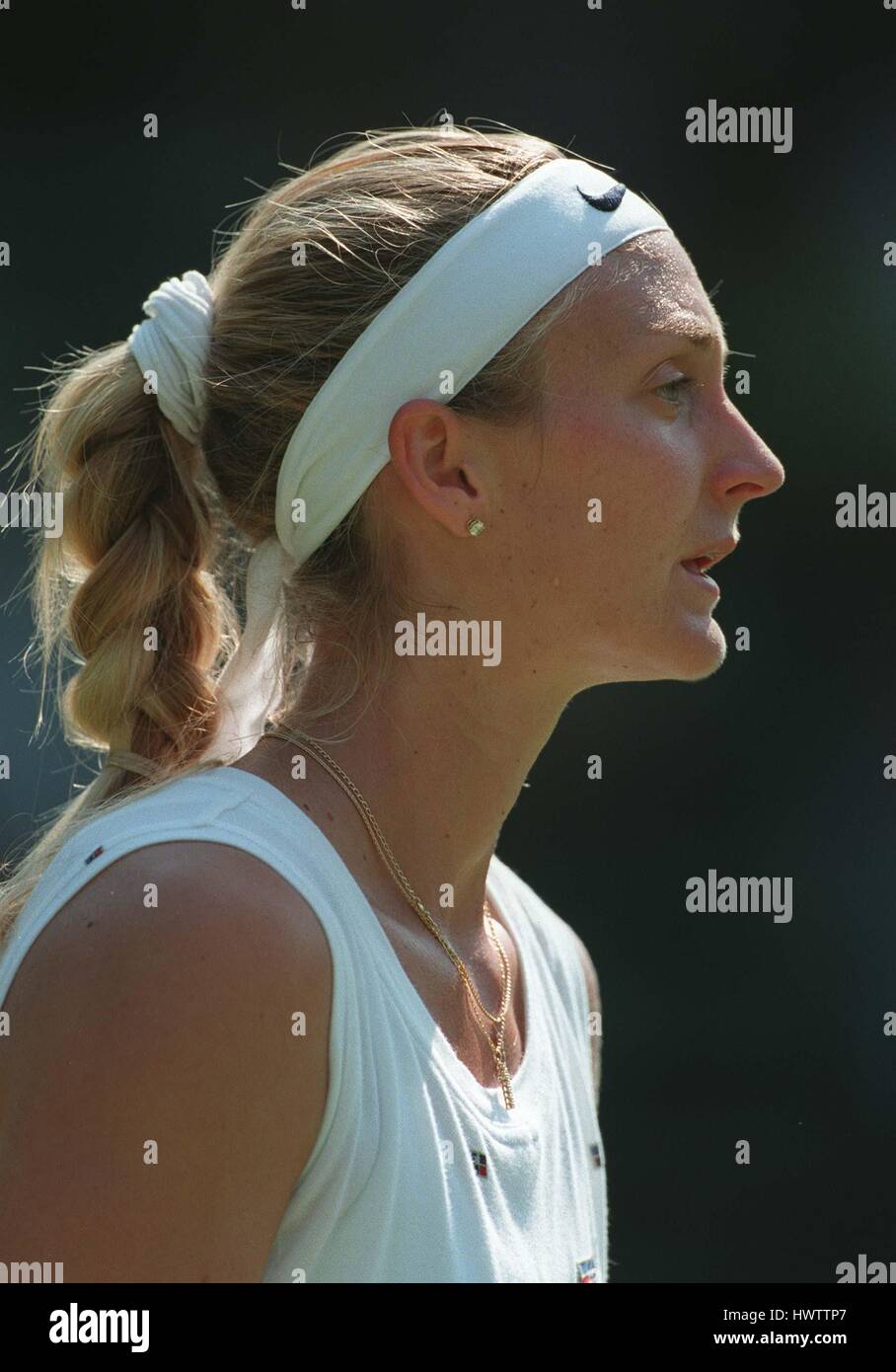 MARY PIERCE WIMBLEDON 06 July 1995 Stock Photo - Alamy