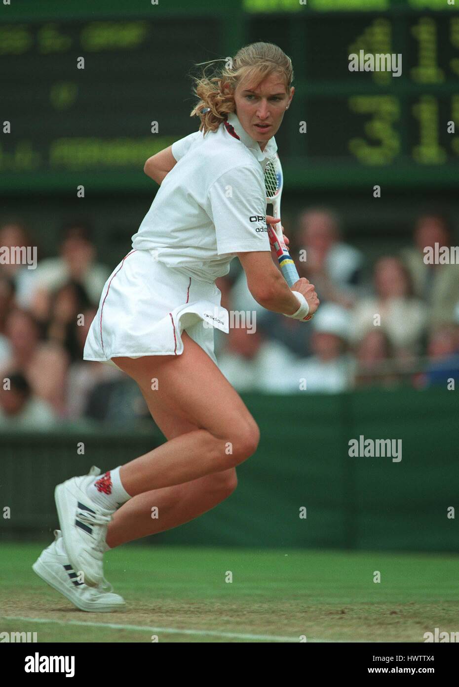 STEFFI GRAF WIMBLEDON 05 July 1995 Stock Photo - Alamy