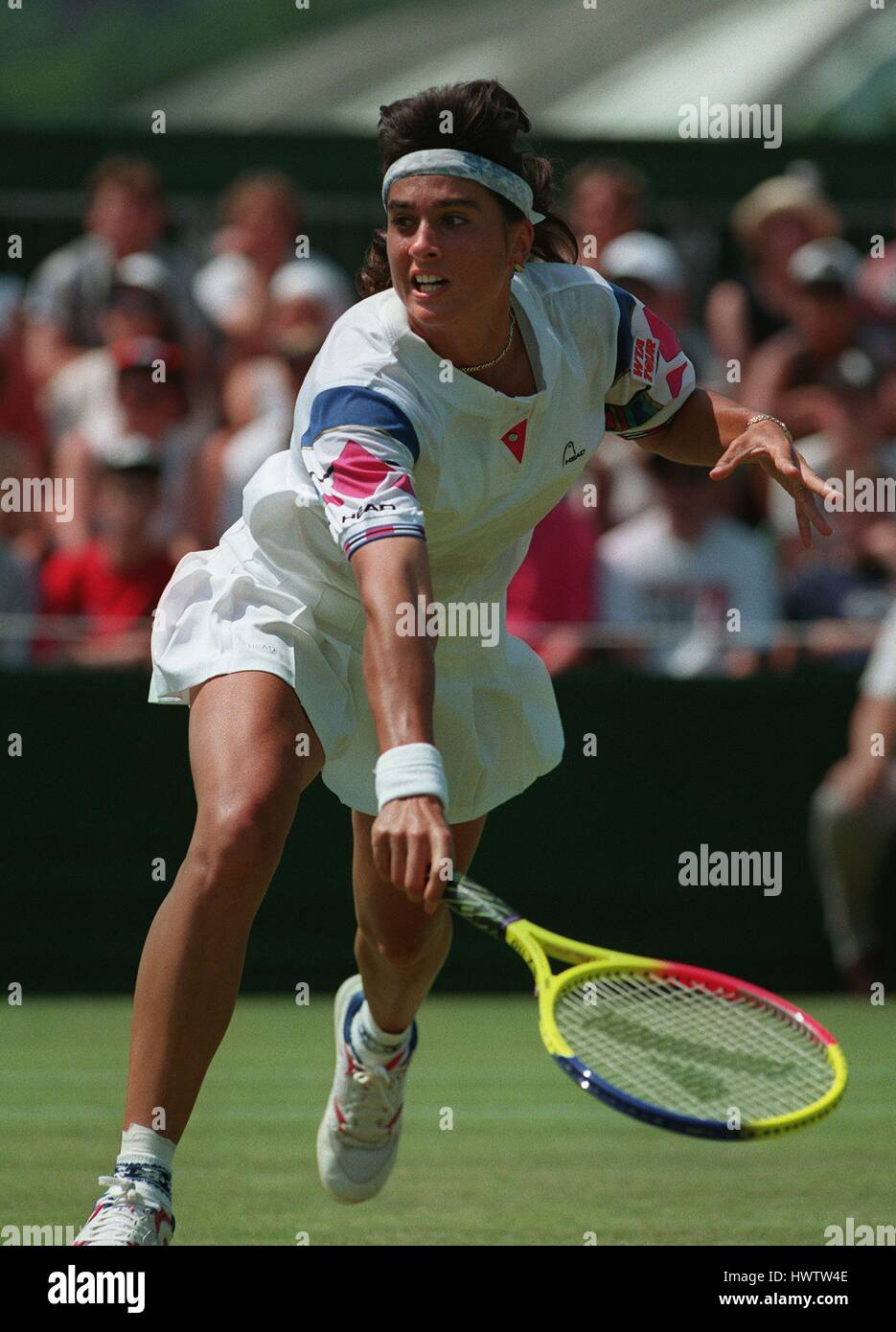 Gabriela sabatini wimbledon 03 july hi-res stock photography and images ...