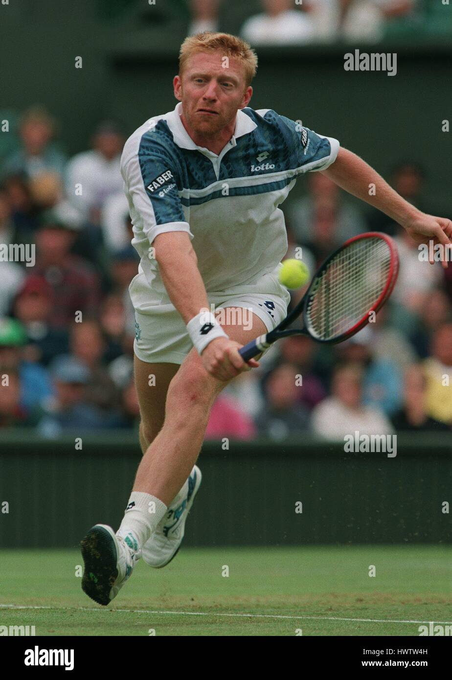 Boris becker wimbledon 1995 hi-res stock photography and images - Alamy