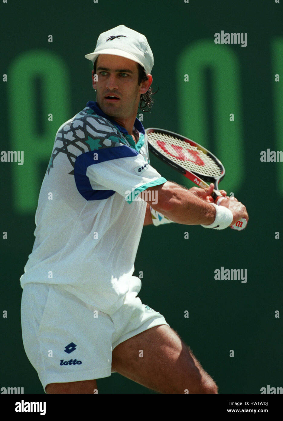 DERRICK ROSTAGNO USA 05 April 1995 Stock Photo - Alamy