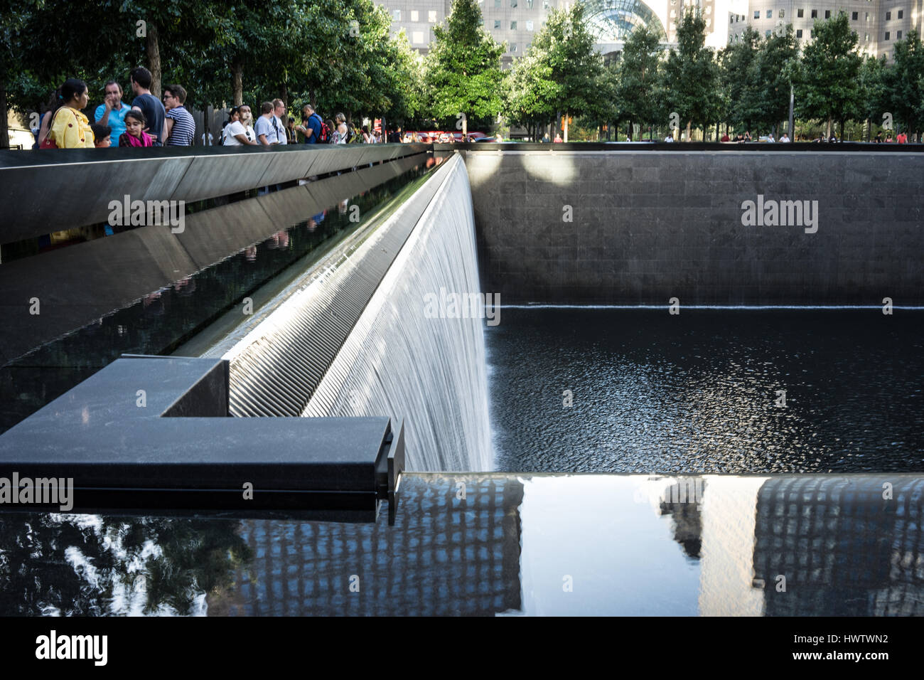 9/11 Memorial in Manhattan Stock Photo - Alamy